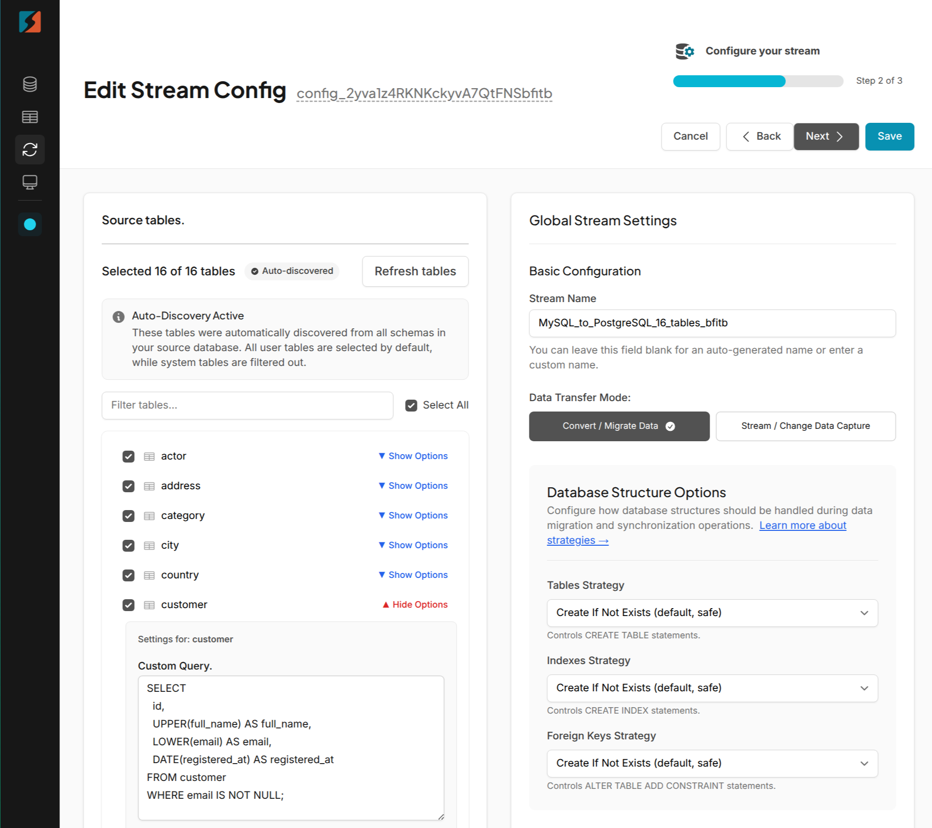 Deploy Database Streaming in 5 Minutes