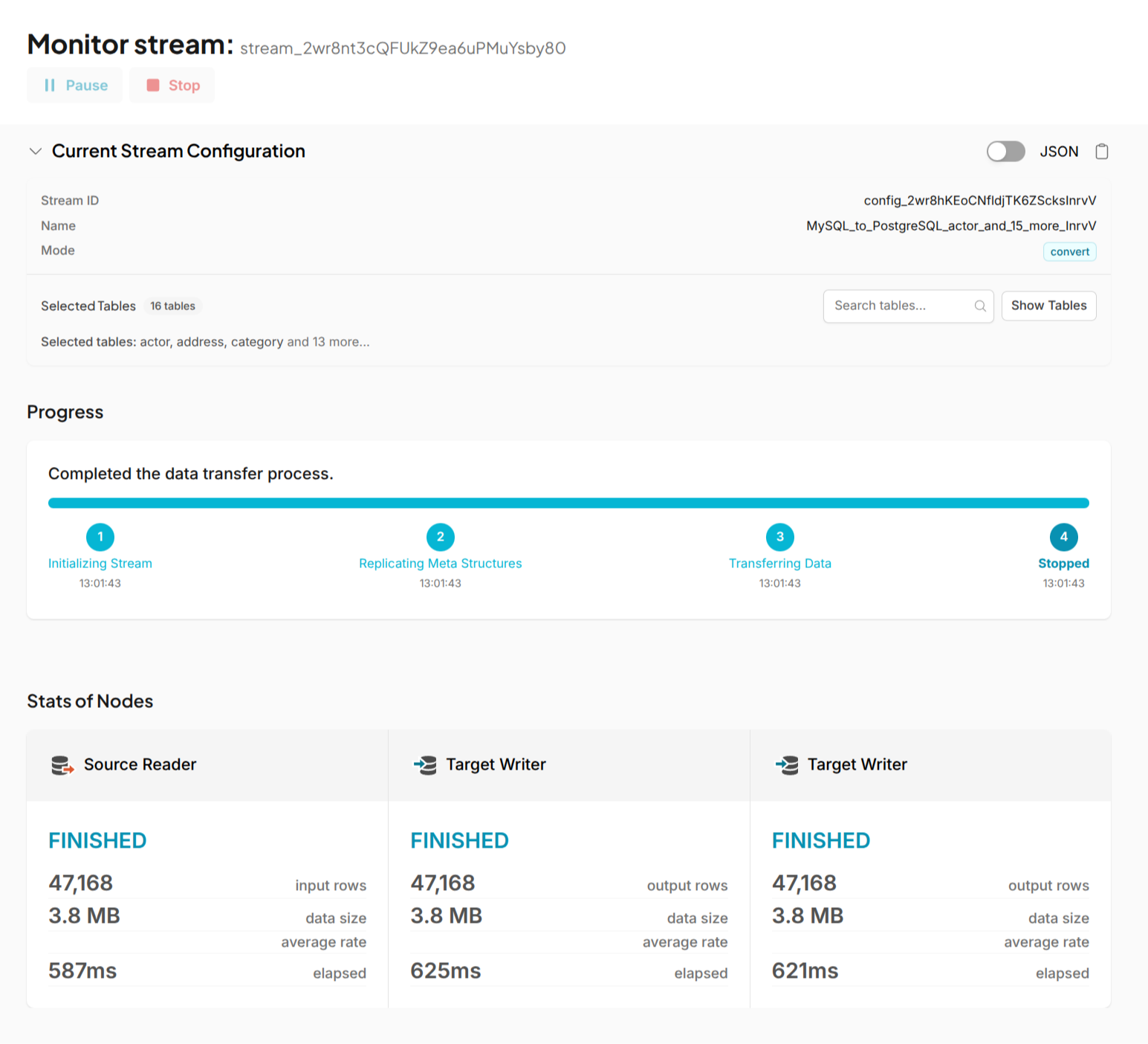 DBConvert Streams - Database Migration & Replication Platform