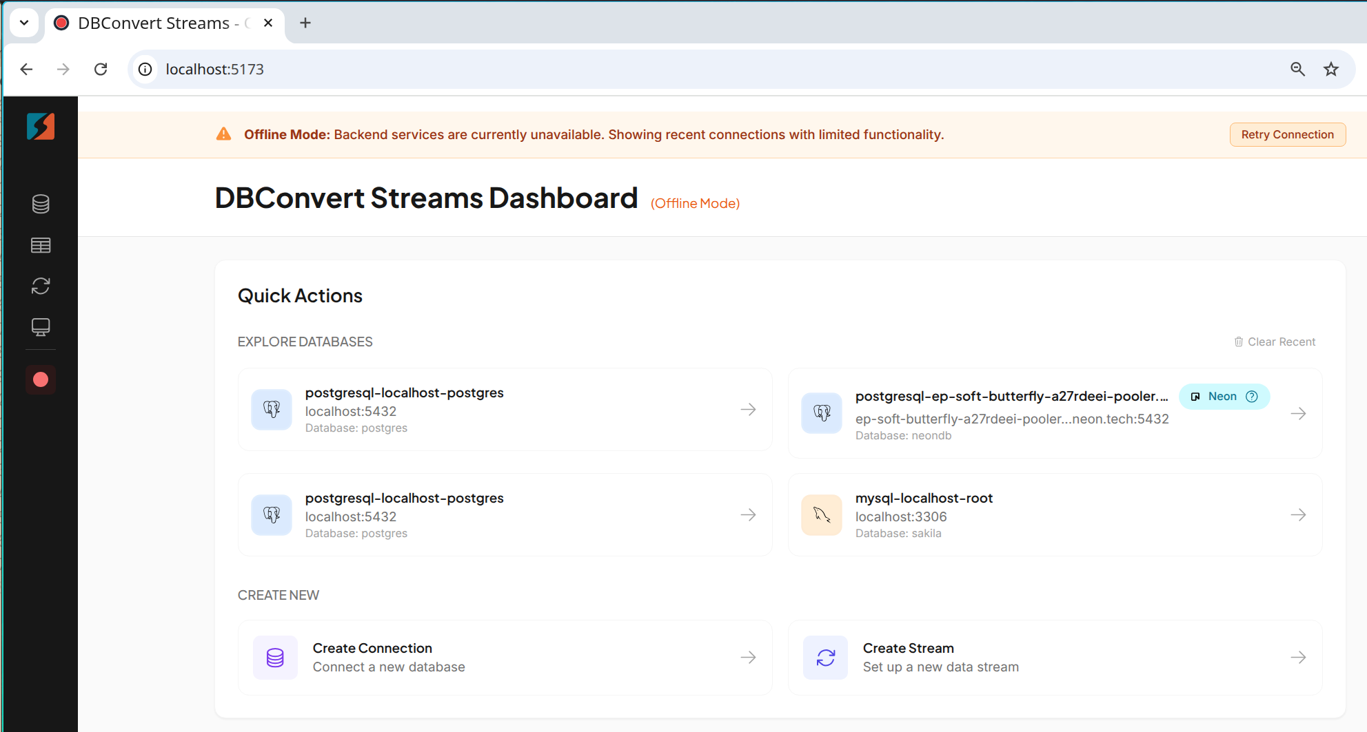 DBConvert Streams - Database Migration & Replication Platform
