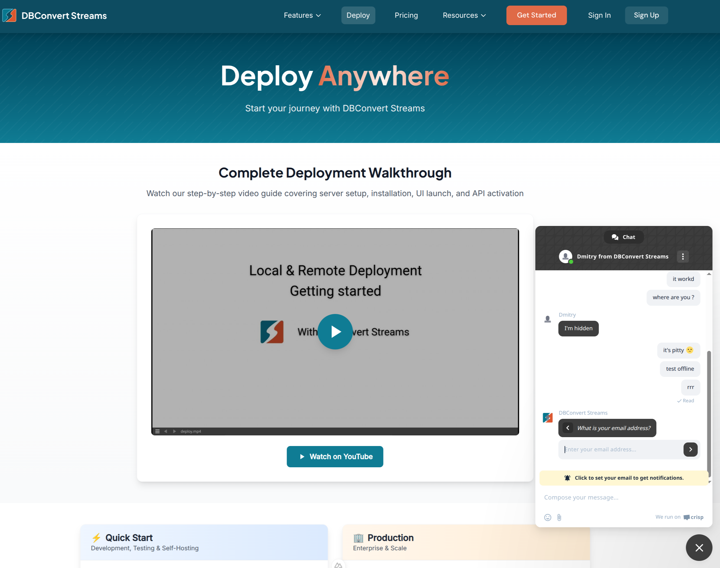 DBConvert Streams - Database Migration & Replication Platform